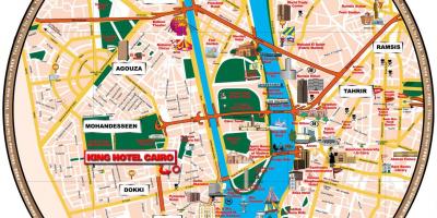 Le caire carte - Cartes Caire (Egypte)